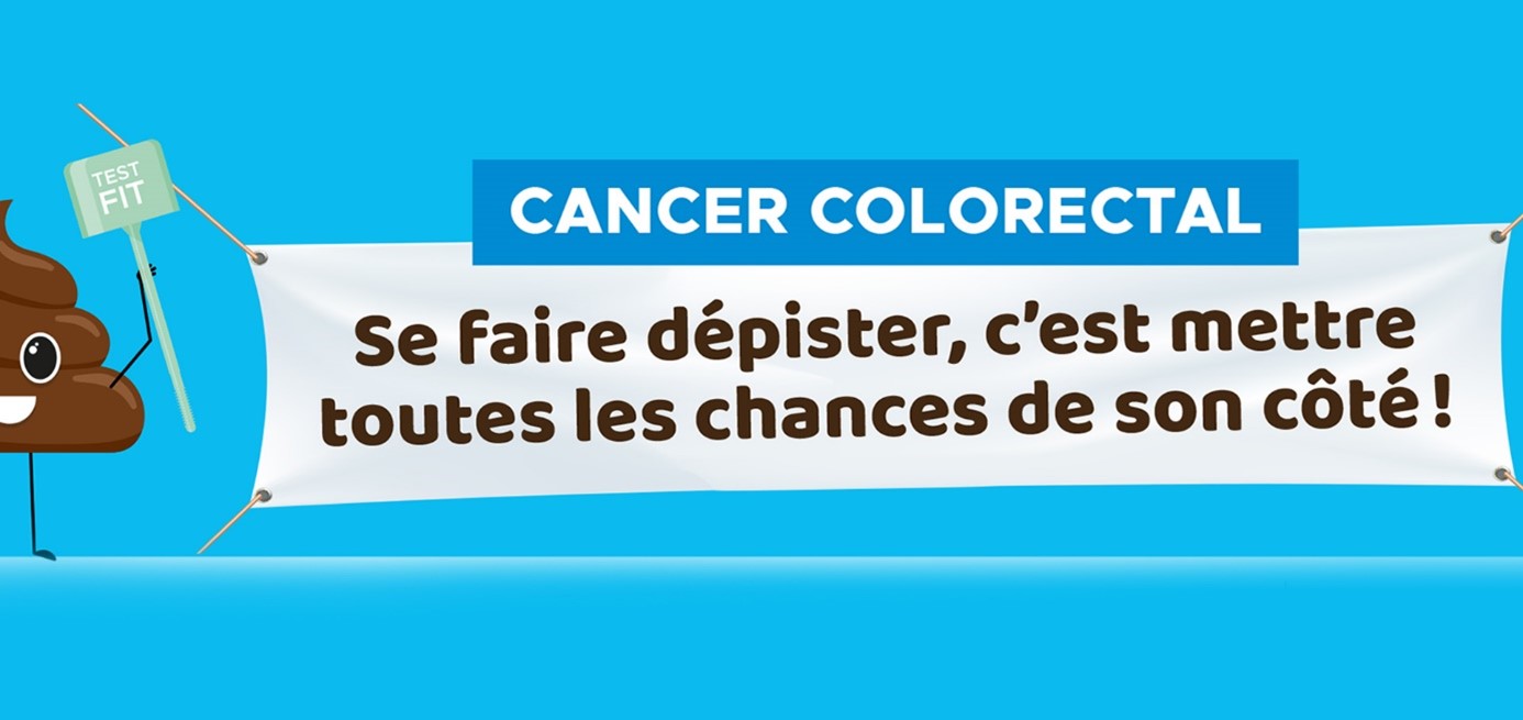 Mars bleu : Cancer colorectal, le dépistage peut vous sauver la vie - CCVBA